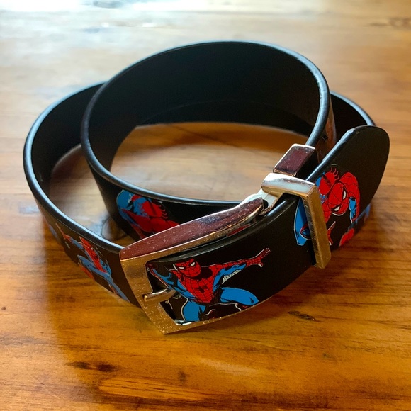 Marvel | Accessories | Marvel Comics Spiderman Novelty Belt | Poshmark
